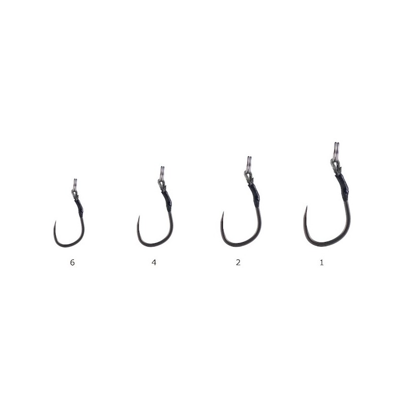 Hameçon Simple Sans Ardillon Assist Hook BKK Native 12 BL SS