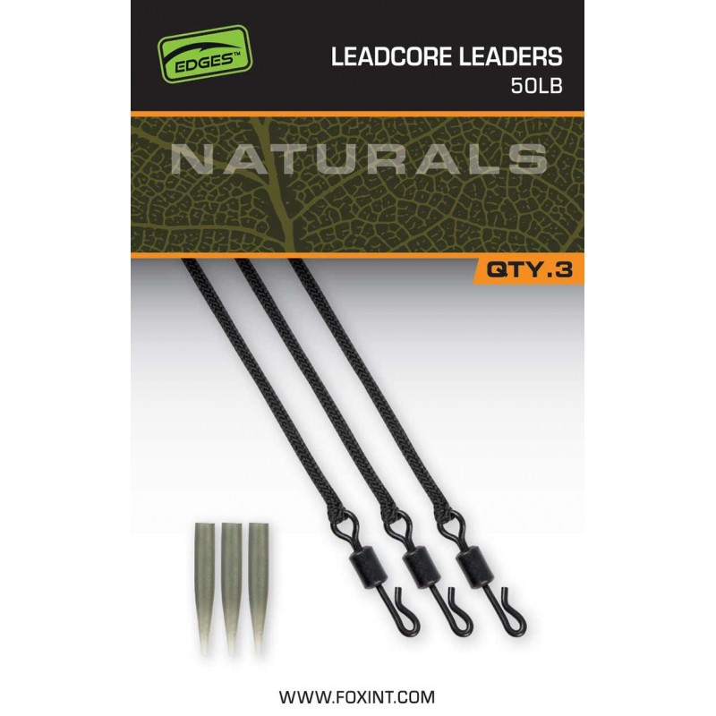 LeadCore Monté FOX Leadcore Leaders Naturals 50lb