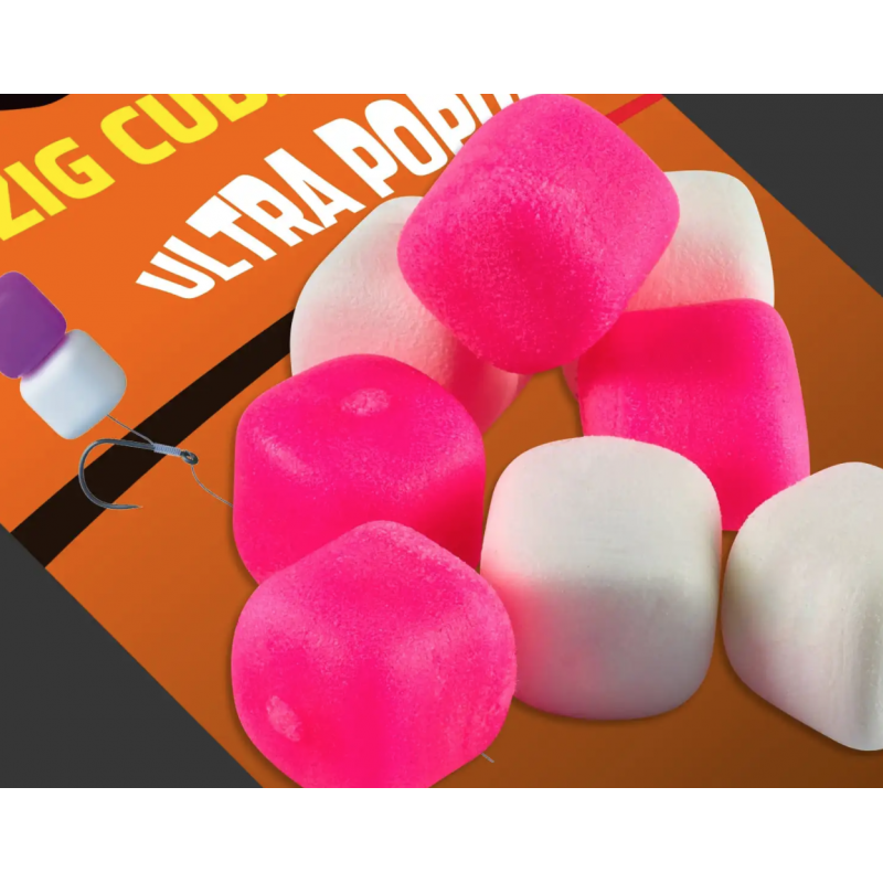 Esche Plastique Zig Cube ROK Taille 10 Ultra Pop Up